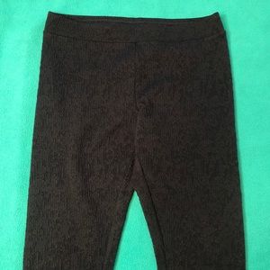 HUE | Pants & Jumpsuits | Hue Ribbed Leggings | Poshmark
